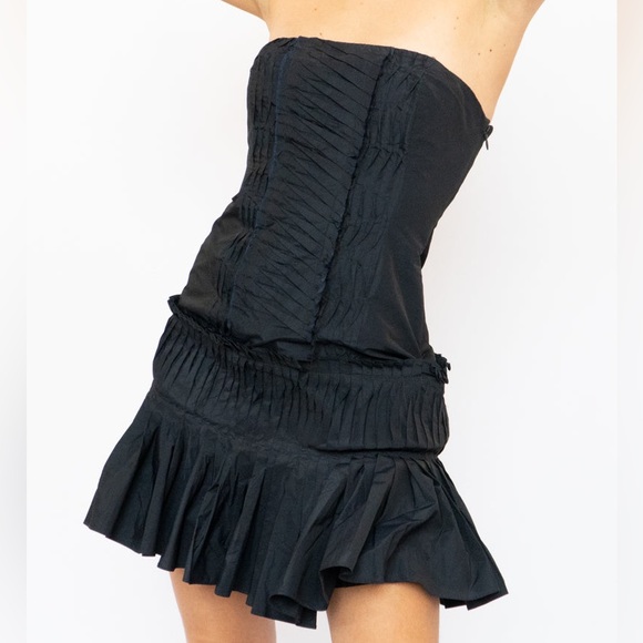 BCBG | Dresses | Nwt Vintage Y2k Bcbg Max Azria Navy Blue Drop Waist ...